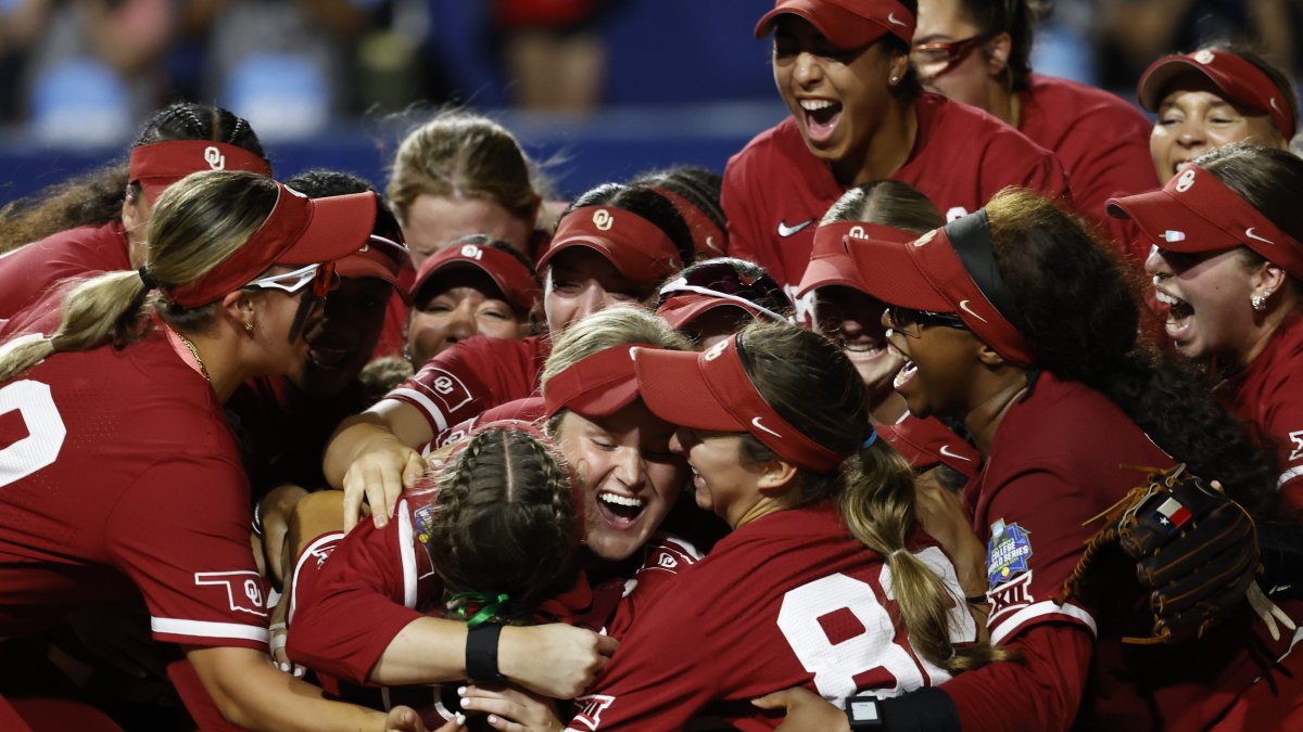 Oklahoma wins record fourth straight NCAA softball title – NBC New York