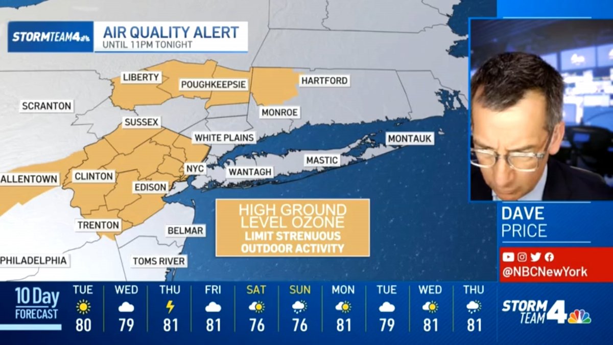 Latest Forecast From Storm Team 4 – NBC New York