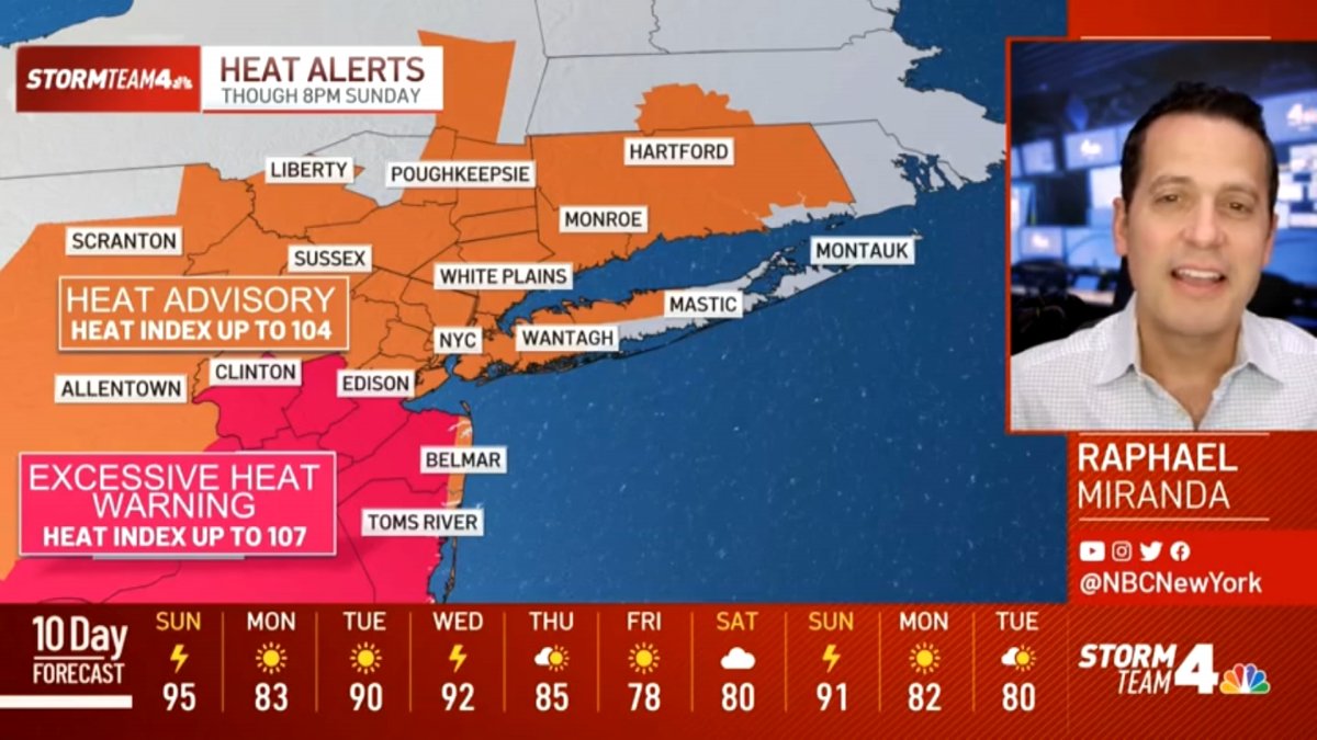 Latest Forecast From Storm Team 4 – NBC New York