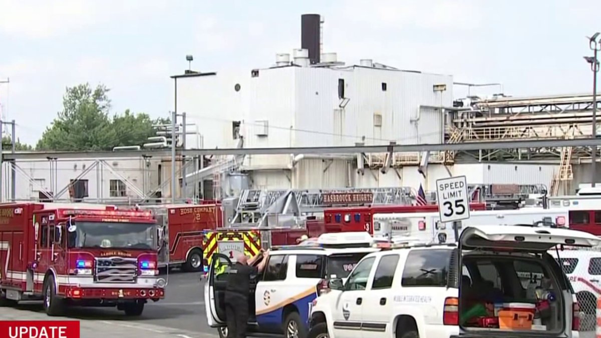 Fire at Marcal Paper factory in New Jersey – NBC New York