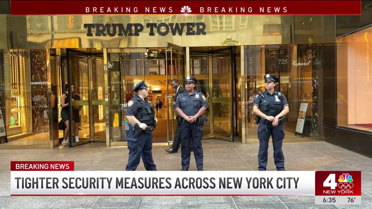 Security increased at Trump Tower, NYC locations following Trump ...