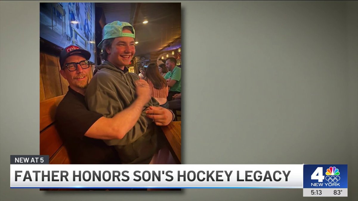 Connecticut dad makes sure son’s hockey legacy lives on, with help of ...