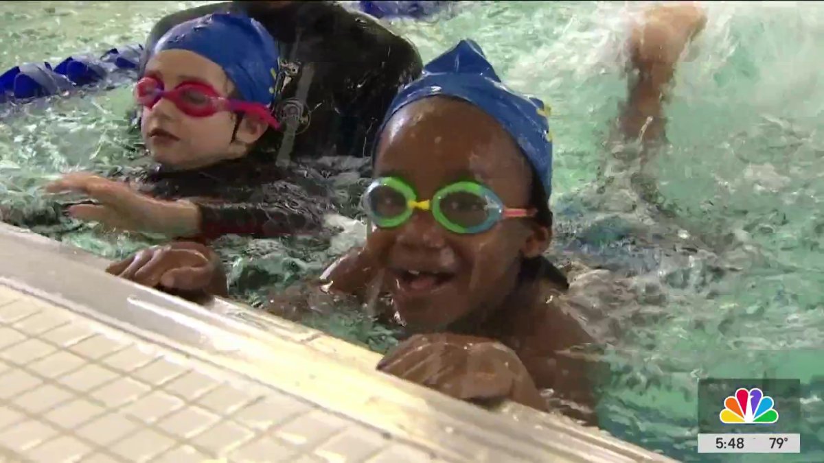 Swimmer with Olympic ties gives free lessons to kids in Brooklyn – NBC ...
