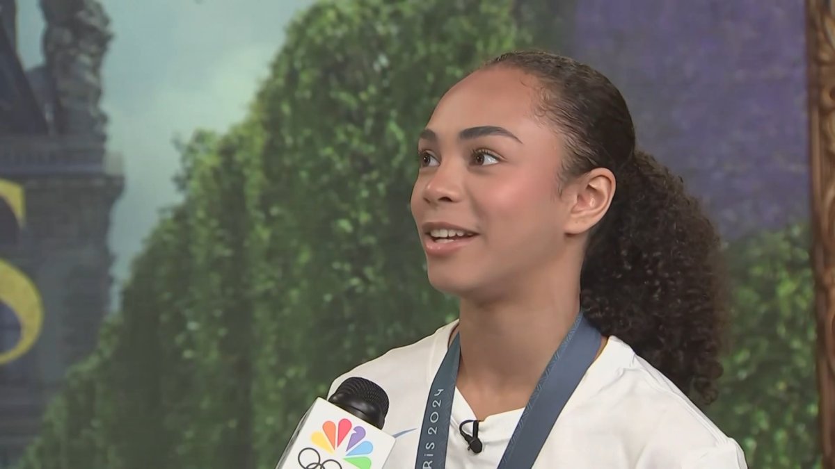 US gymnast Hezly Rivera on what she learned from Simone Biles, Jordan ...