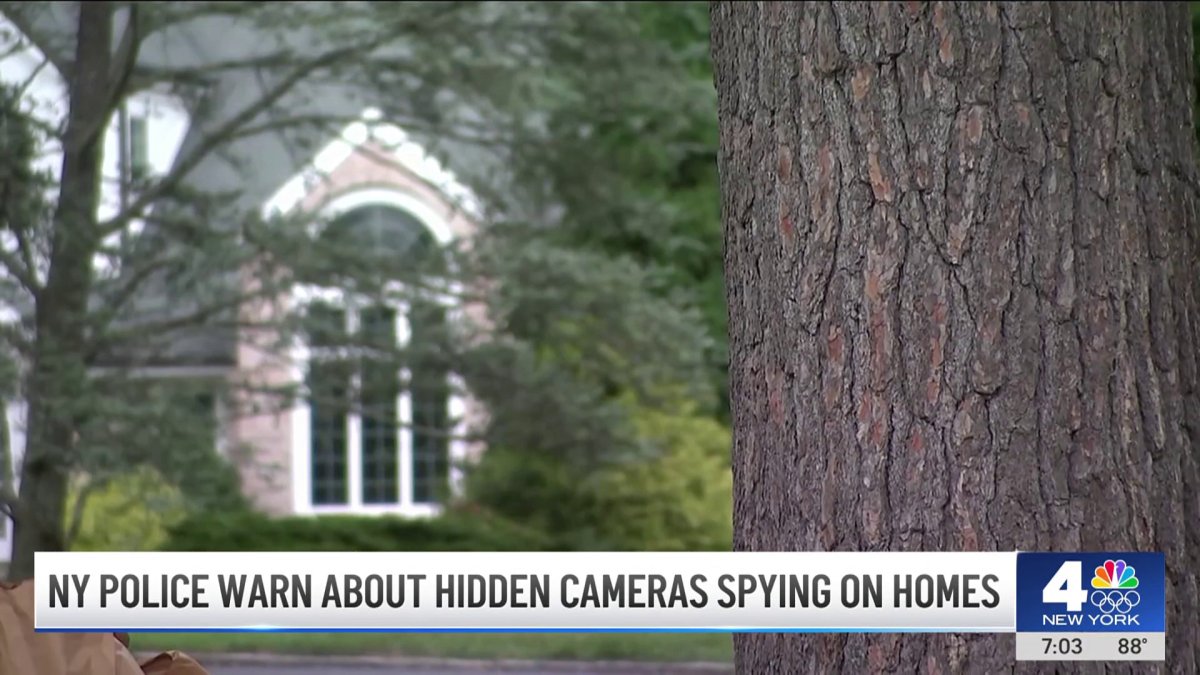 NY police warn about hidden cameras spying on homes – NBC New York