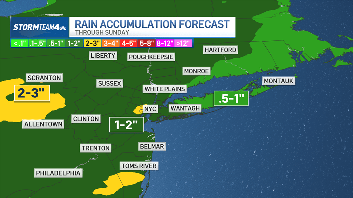 Weather NY: Radar tracks storms today, then heat returns – NBC New York