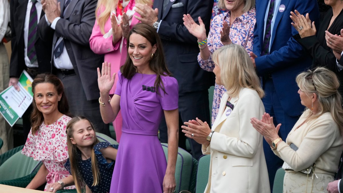 Kate Princess Of Wales Is At Wimbledon In A Rare Appearance Nbc New