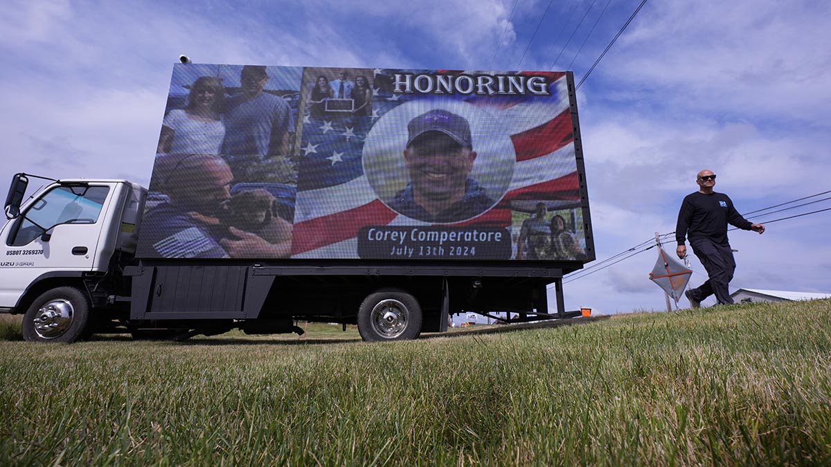 Thousands attend Corey Comperatore funeral – NBC New York
