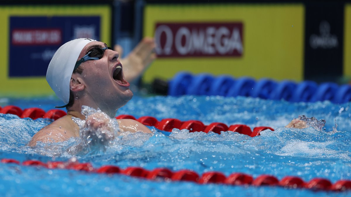 Olympics swimming schedule: Who is Matt Fallon? – NBC New York