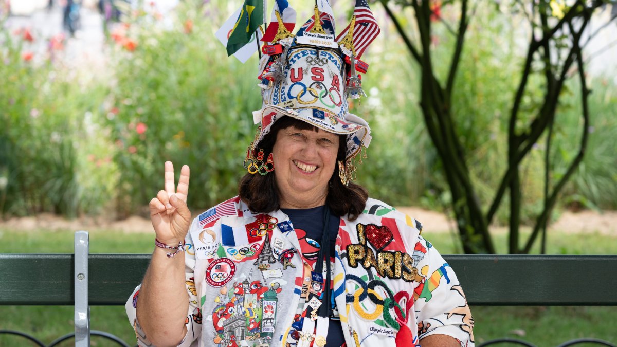 Meet the ultimate Olympics superfan – NBC New York