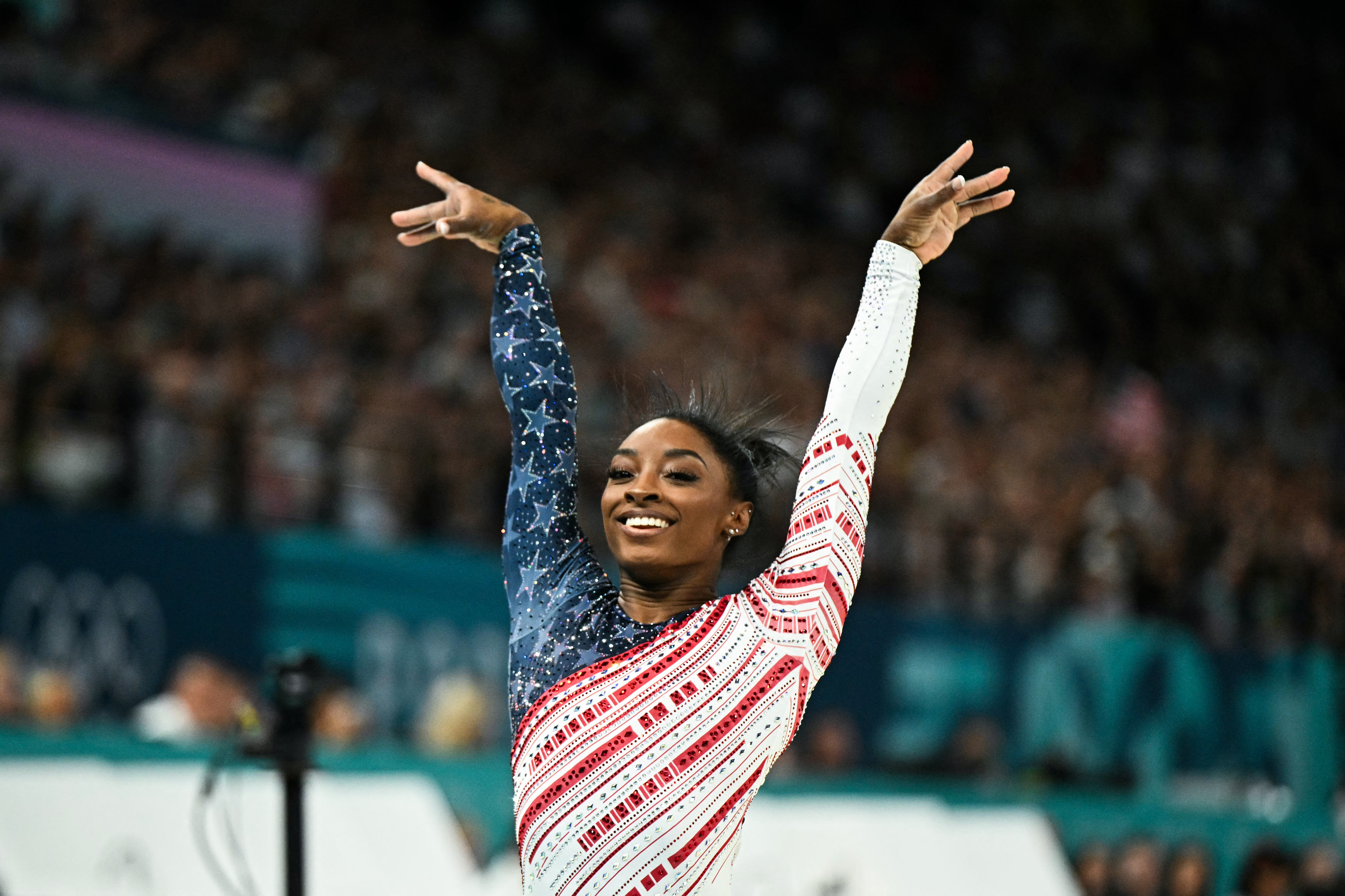 Simone Biles photos: coolest images from the women’s team final – NBC ...