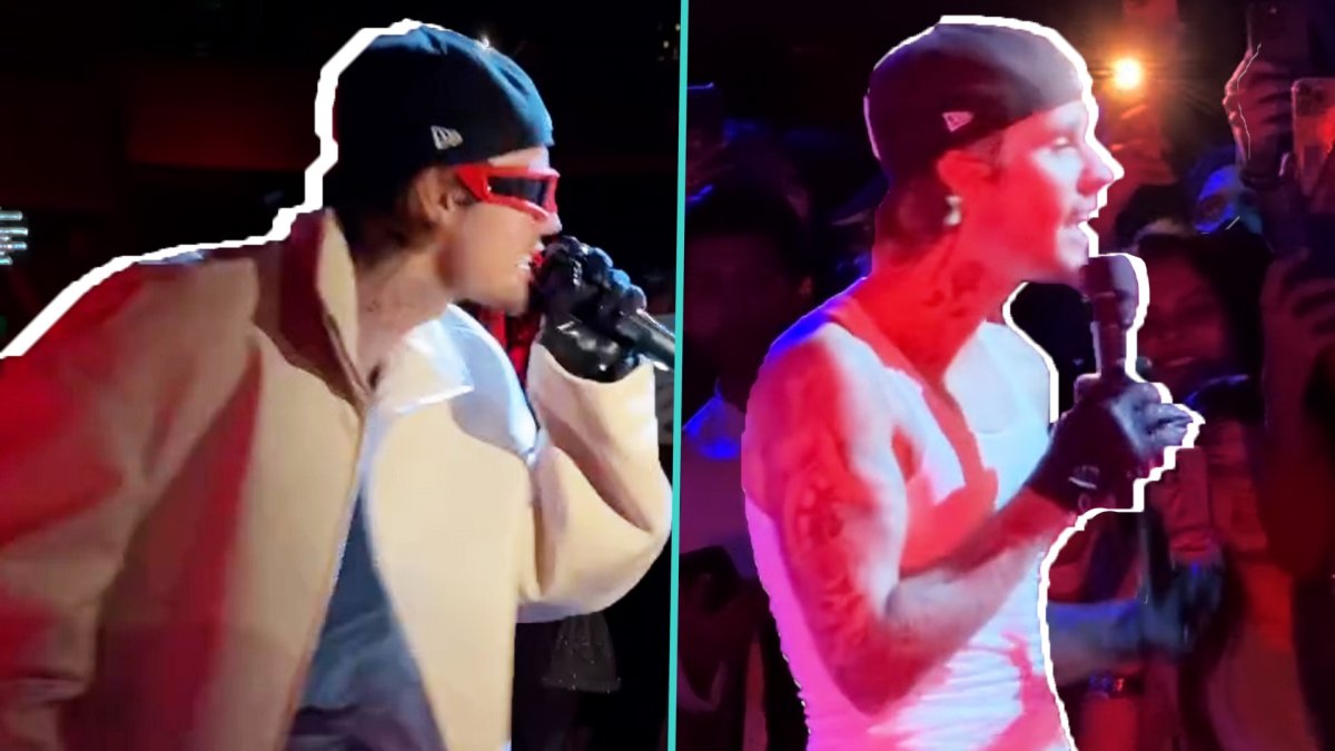 Justin Bieber sings and dances with fans at billionaire pre-wedding ...
