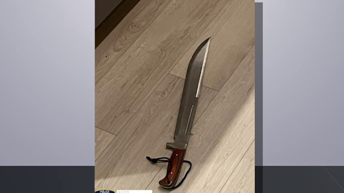 Bronx officer shoots machete-wielding man: NYPD – NBC New York