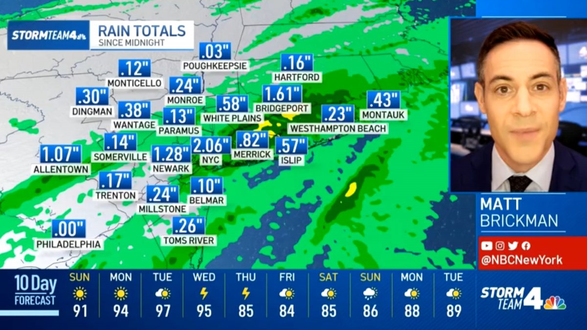 Latest Forecast From Storm Team 4 – NBC New York