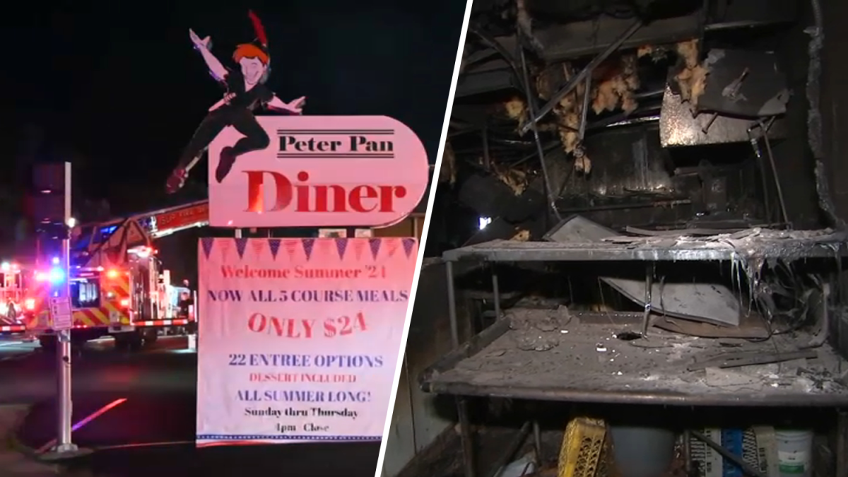 ‘Devastating’ fire damages beloved Peter Pan Diner on Long Island ...