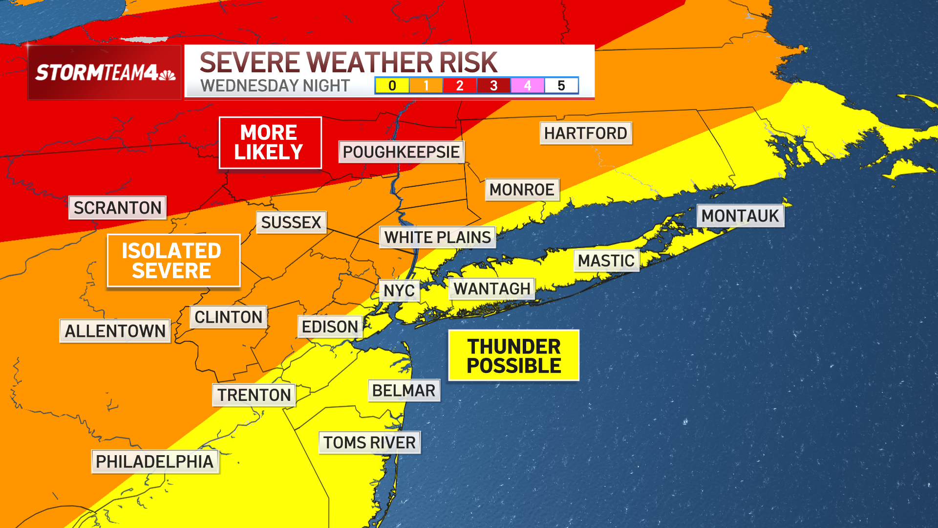 Weather NY: Tornado risk, heavy rain expected after excessive heat ...