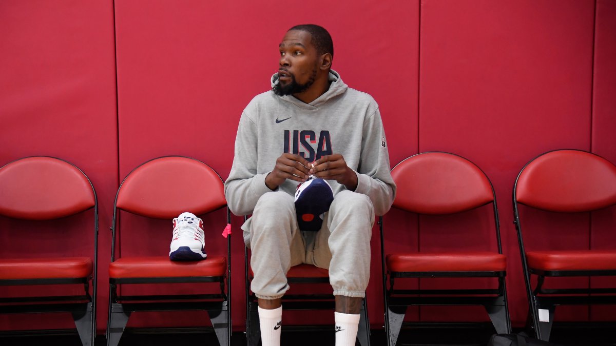 Kevin Durant out for Team USA’s exhibition vs. Canada with calf injury ...