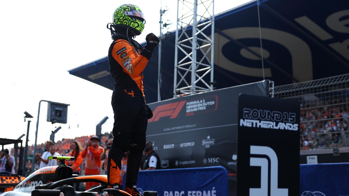 Lando Norris wins F1 Dutch Grand Prix over Max Verstappen – NBC New York