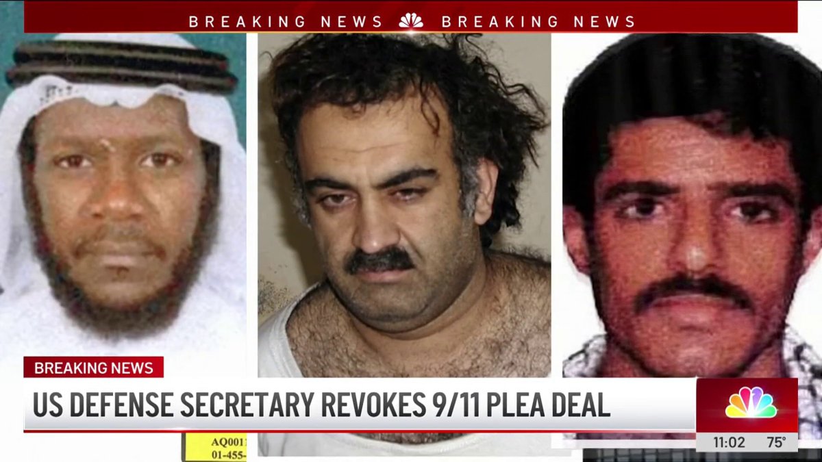 U.S. Defense Secretary revokes plea deal for 9/11 mastermind and co ...