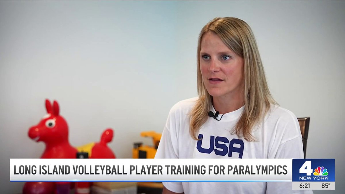 Long Island volleyball player training for paralympics – NBC New York