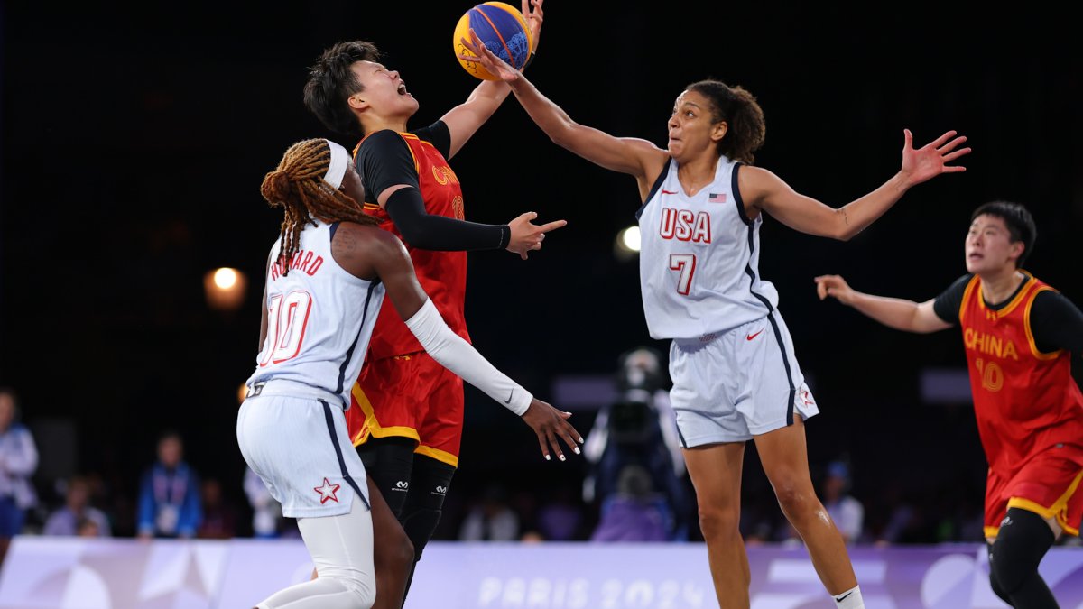 US defeats China to advance to semifinals in women’s 3×3 basketball ...