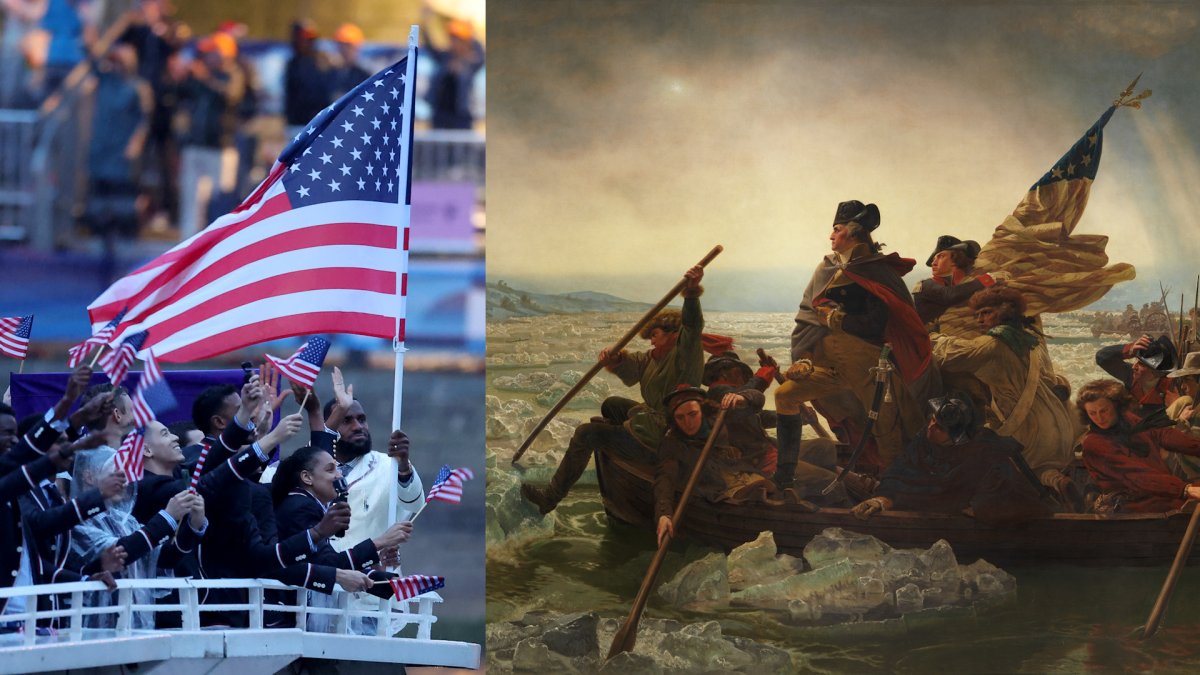 How this sports journalist matches iconic Olympic moments with fine art ...