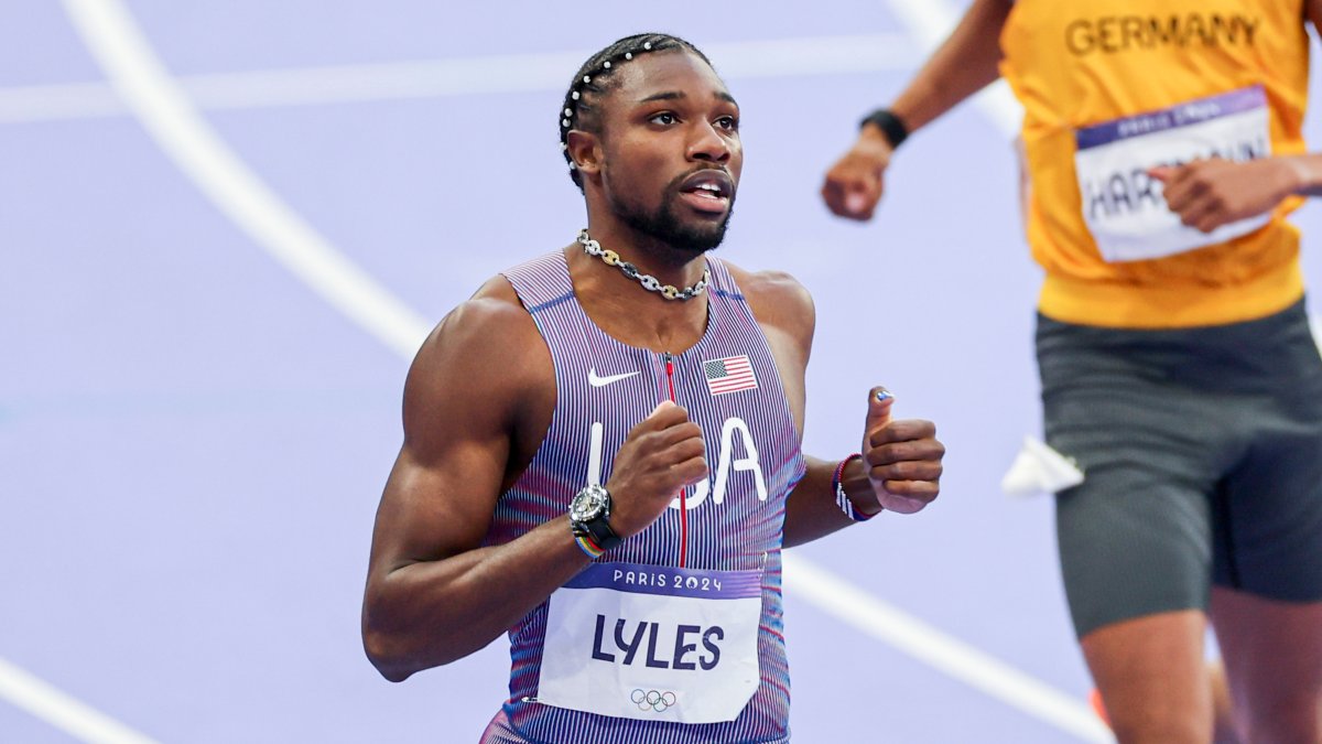 Noah Lyles 200m semis: Where he placed and preview of final – NBC New York