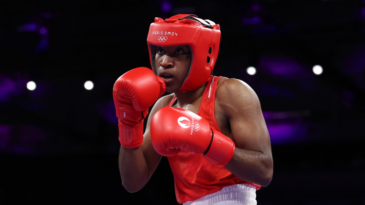 Cindy Ngamba makes history for refugees in the boxing ring – NBC New York