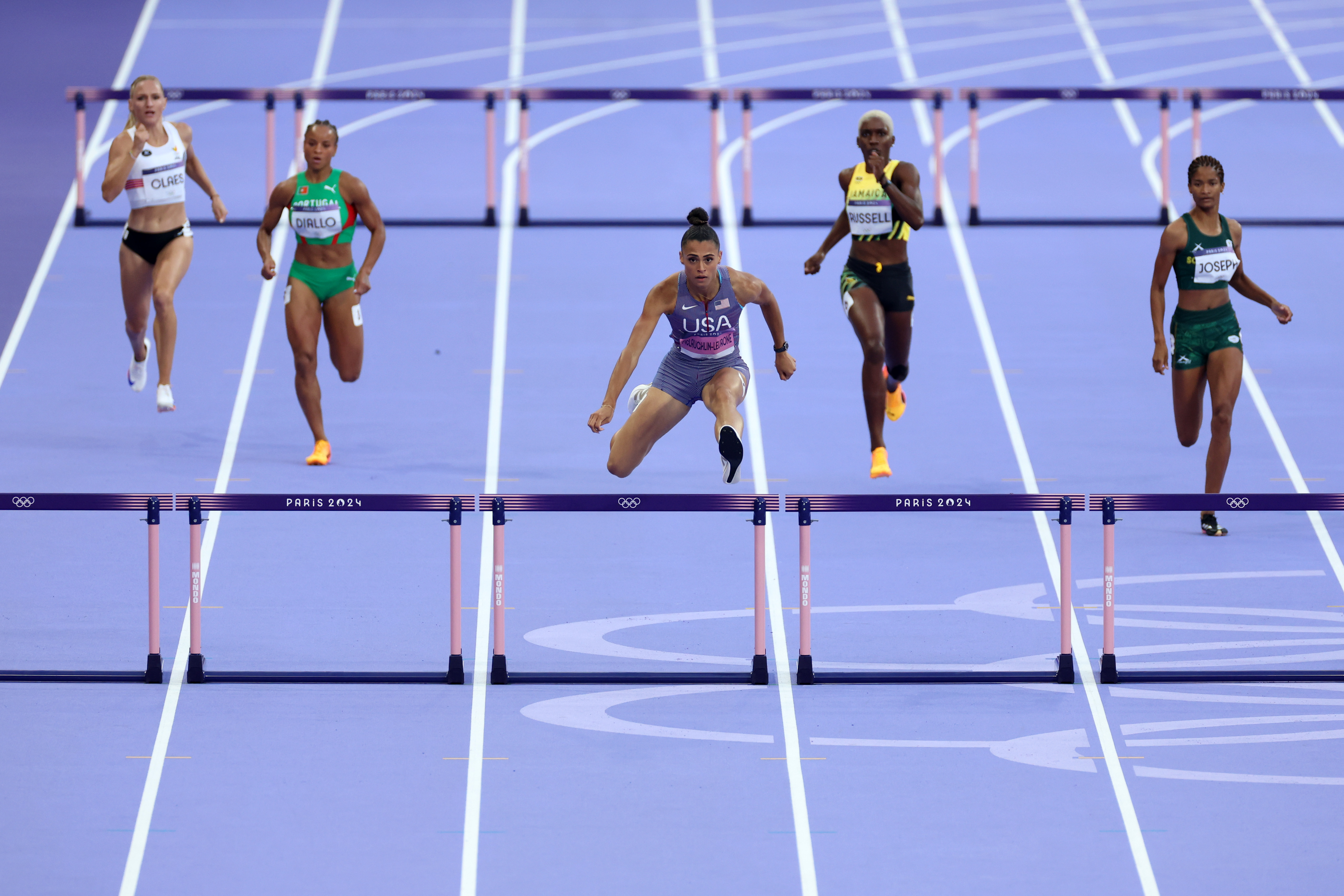 Sydney McLaughlin-Levrone makes 400m hurdles final at 2024 Olympics ...