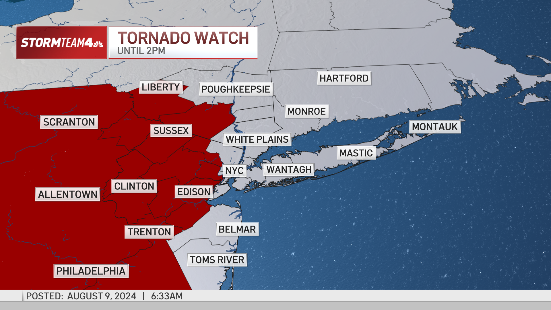What to do during a tornado watch or warning – NBC New York