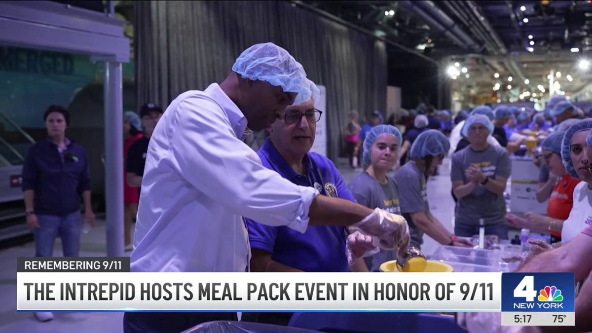 The Intrepid hosts meal pack event in honor of 9/11 – NBC New York