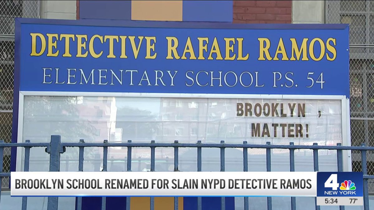 Brooklyn school renamed for slain NYPD Detective Raphael Ramos – NBC ...