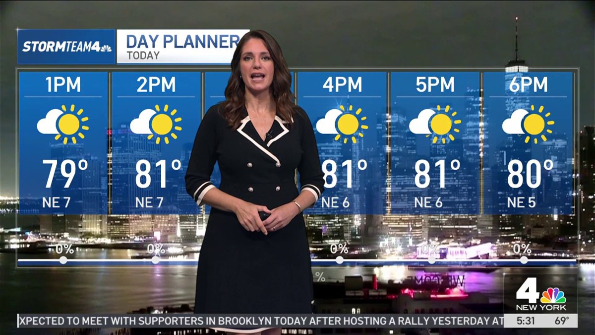 Latest forecast from Storm Team 4 – NBC New York