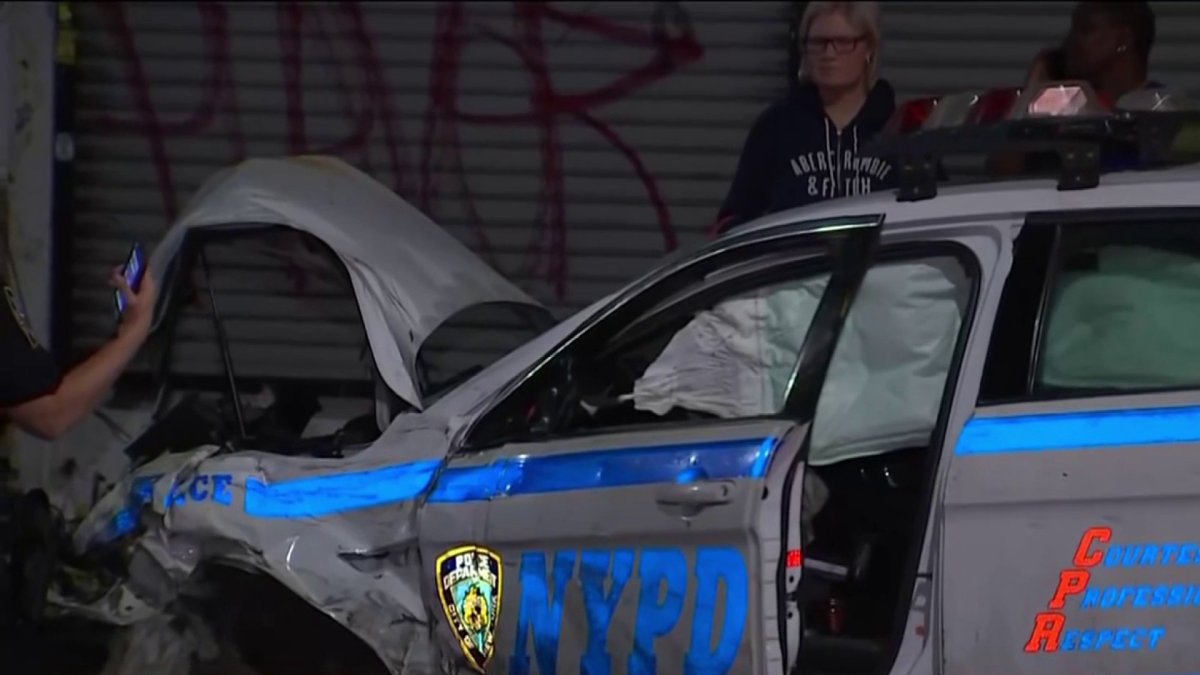 Crash involving NYPD vehicle in Brooklyn leaves 3 hospitalized – NBC ...