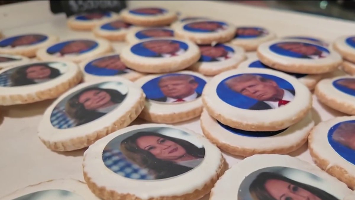 Westchester County bakery faces blowback over Trump and Harris cookies ...