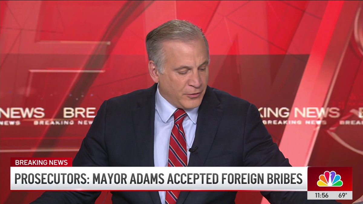 Jonathan Dienst explains federal charges against Mayor Adams – NBC New York