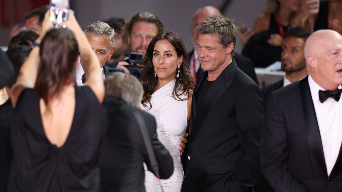 Brad Pitt and girlfriend Ines de Ramon make red carpet debut – NBC New York