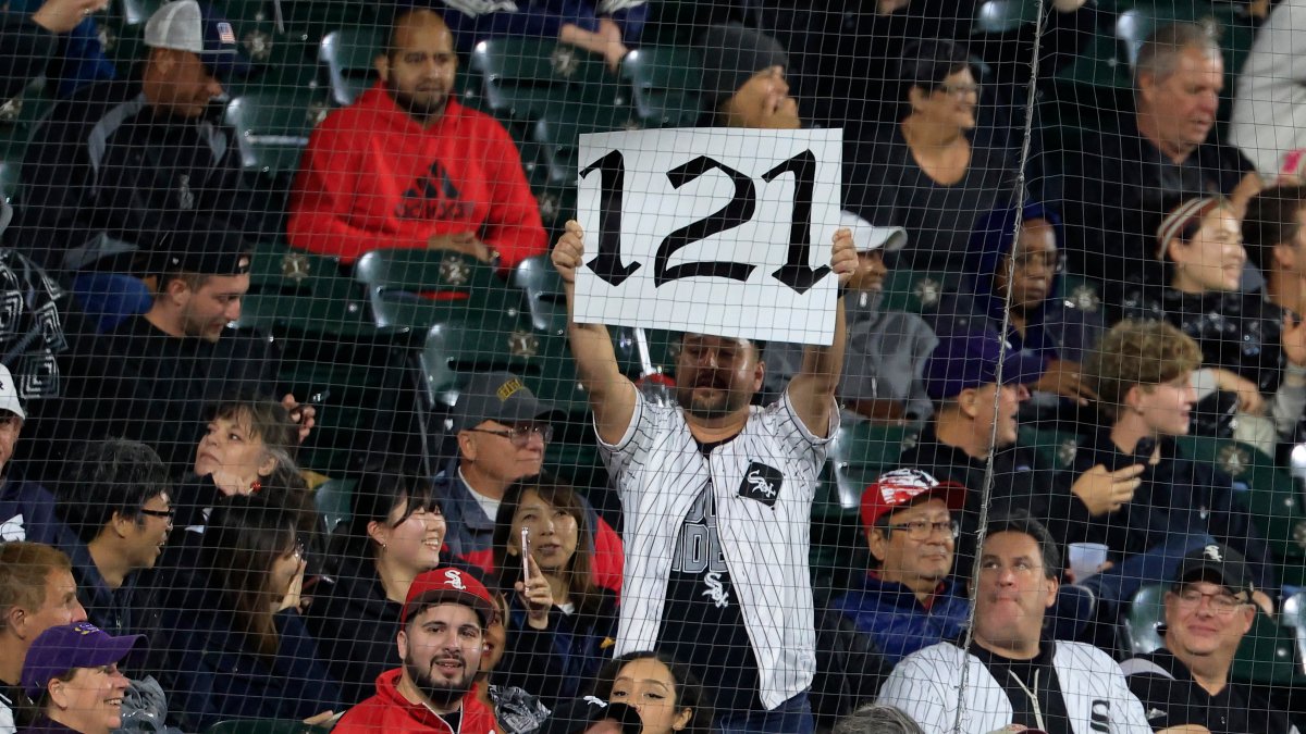 White Sox become worst MLB team in modern history, lose 121 games – NBC ...