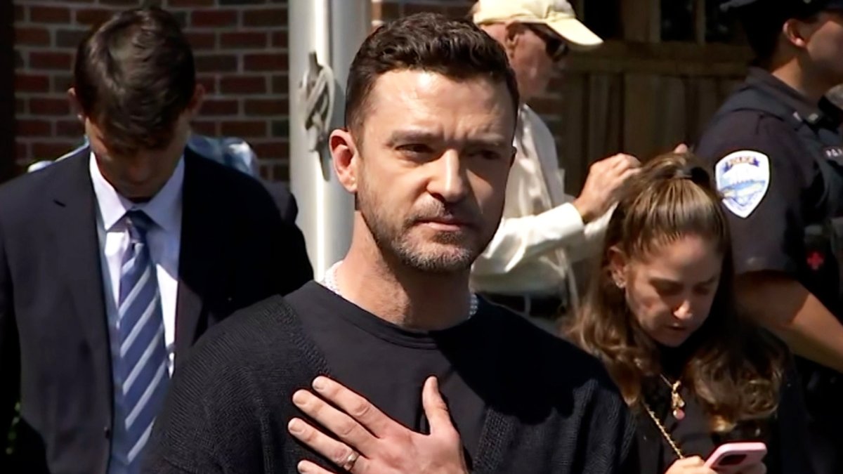 See Justin Timberlake speak after his DWI case sentencing – NBC New York