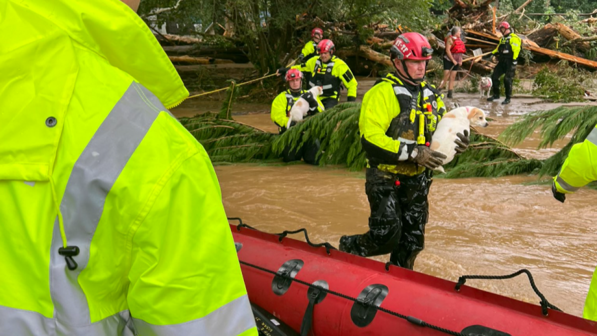 Hurricane Helene: NY first responders help in North Carolina – NBC New York