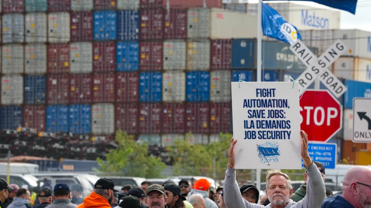 A historic strike is underway at U.S. ports — and the impact on global ...