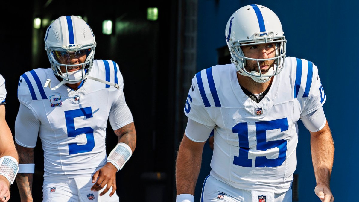 Colts bench Anthony Richardson for Joe Flacco in Week 9: Reports – NBC ...