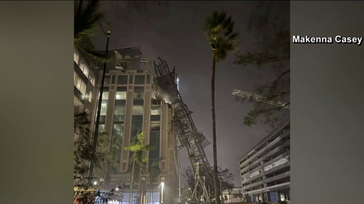 Hurricane Milton aftermath: 4 dead, crane toppled, homes damaged – NBC ...