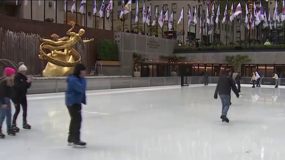 Rockefeller Center ice skating rink opens for season – NBC New York