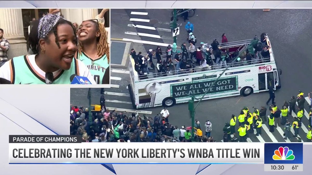 Watch New York Liberty Championship Parade 2024 – NBC New York