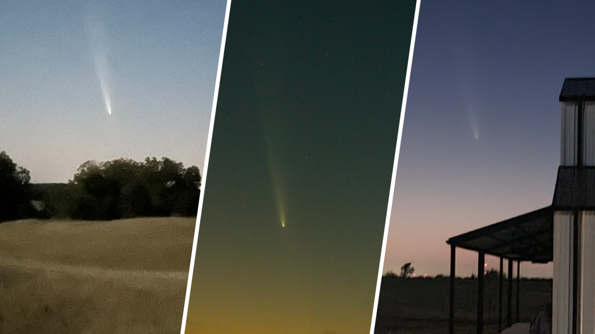 PHOTOS: Rare comet in skies over North Texas – NBC New York