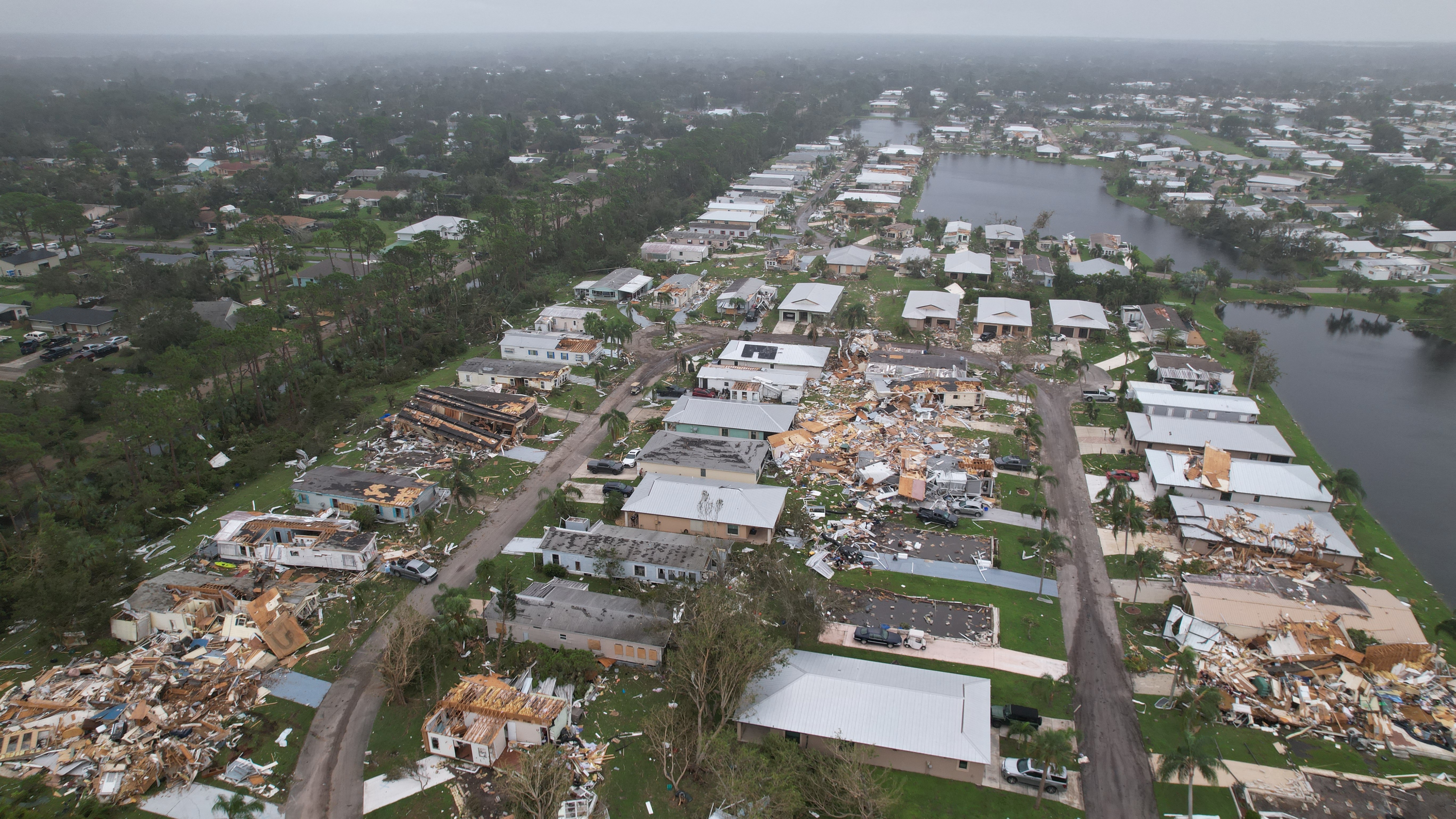 Hurricane Milton damage pictures show flooding, wind destruction – NBC ...
