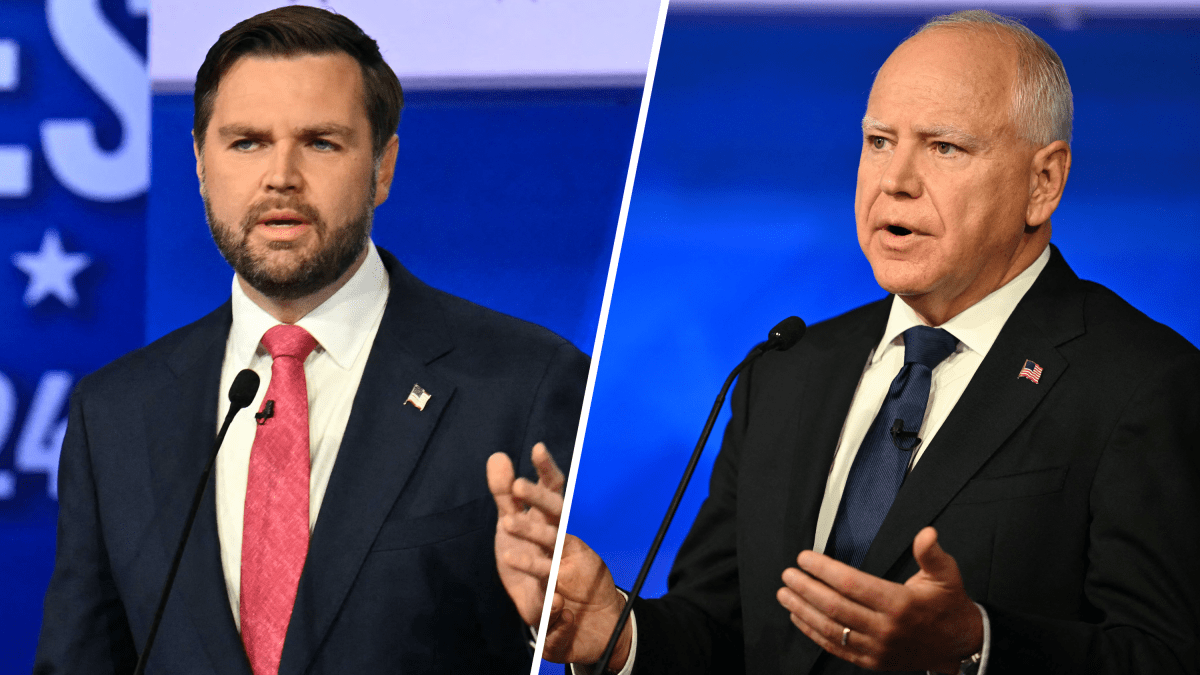 Tim Walz And Jd Vance Face Off In Vp Debate Nbc New York
