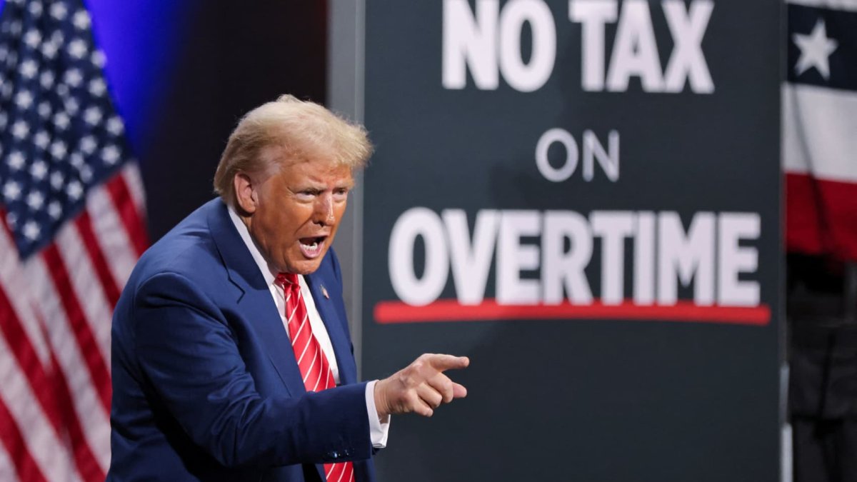 Trump plan to ‘end all taxes’ on overtime pay would benefit millions of ...