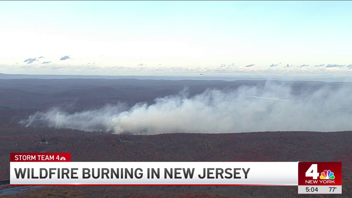 Wildfire continues to burn amid extended drought in New Jersey – NBC ...